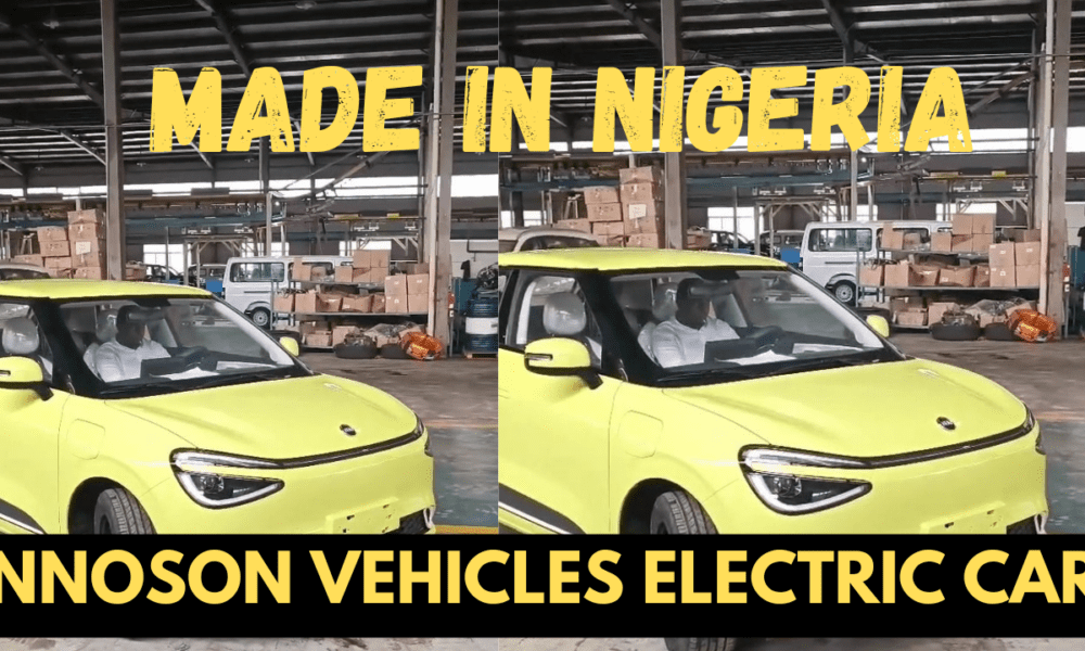 First Made In Nigeria Electric Car Produced By Innoson Vehicles - Nnewi ...