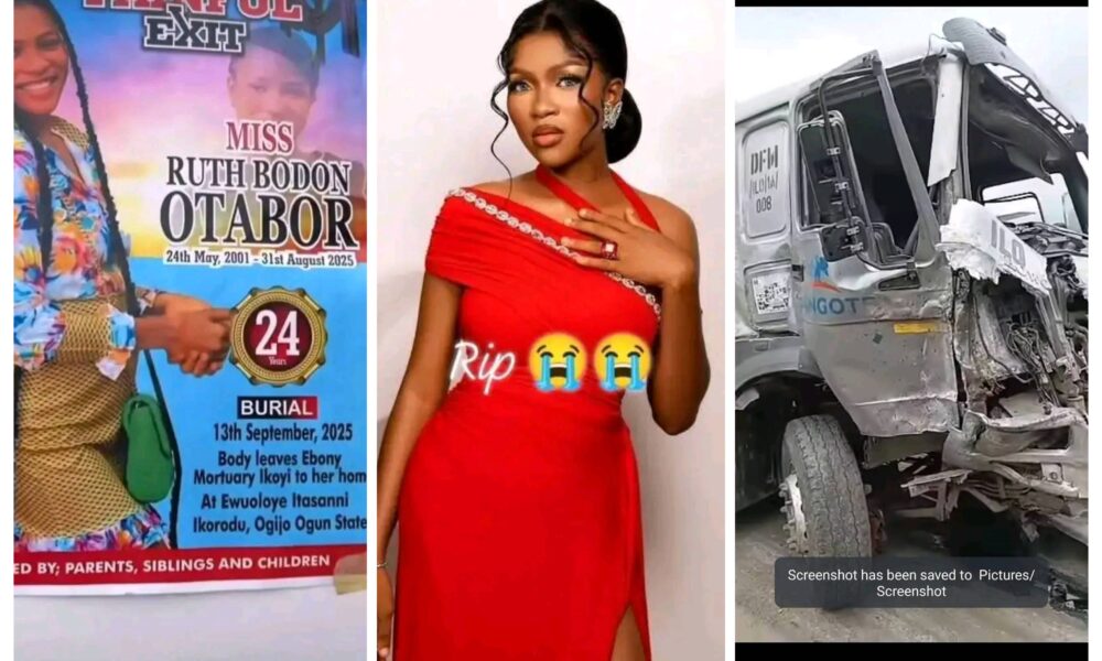 Ruth Otabor Buried After Dangote Truck Accident: A Young Life Cut Short ...