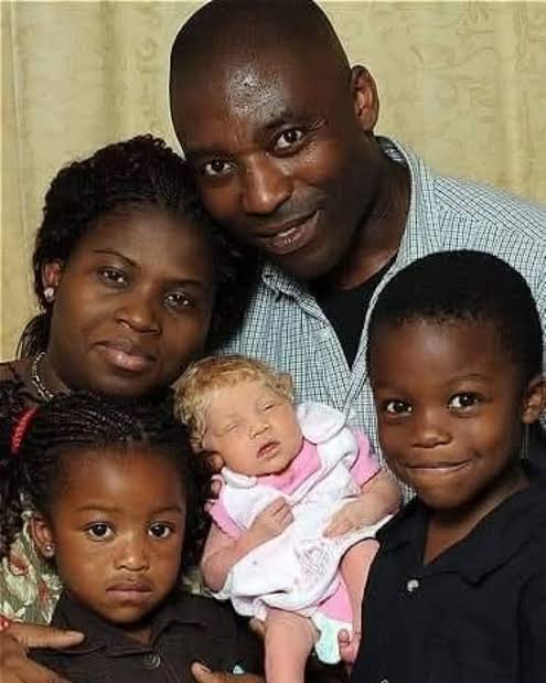 White Baby Born to Black Nigerian Igbo Parents in London: The Miracle ...